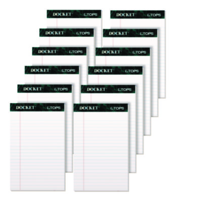 Quality Chemical Company - Docket Ruled Perforated Pads, Narrow Rule ...
